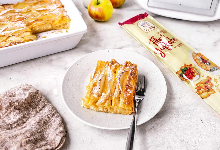 Apple Crinkle Cake vom Blech für den Thermomix®