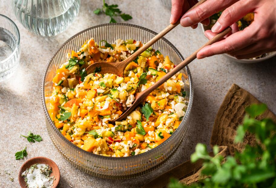 Herbst-Fit-Salat mit dem Thermomix®