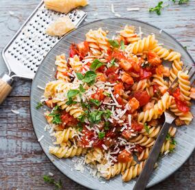 Frische Tomaten Pasta