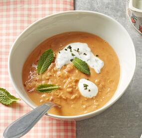 Tomatensuppe mit viererlei Einlage für den Thermomix®